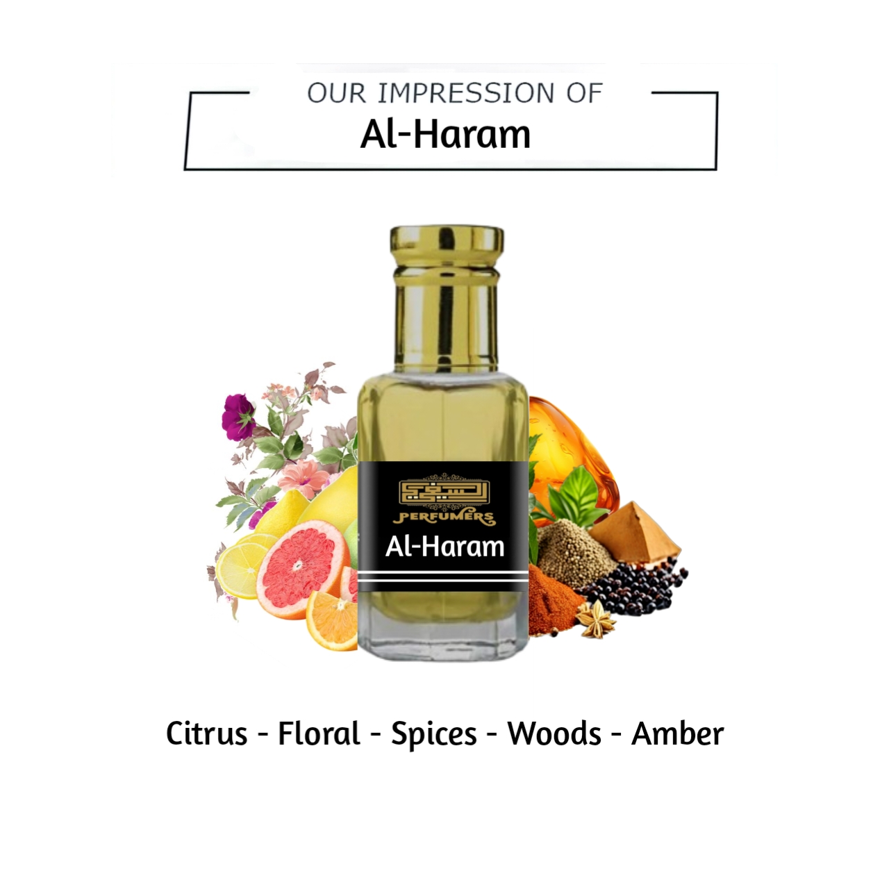 Al Haram – Spiritual & Oriental Concentrated Perfume Attar - Get Your Stuff