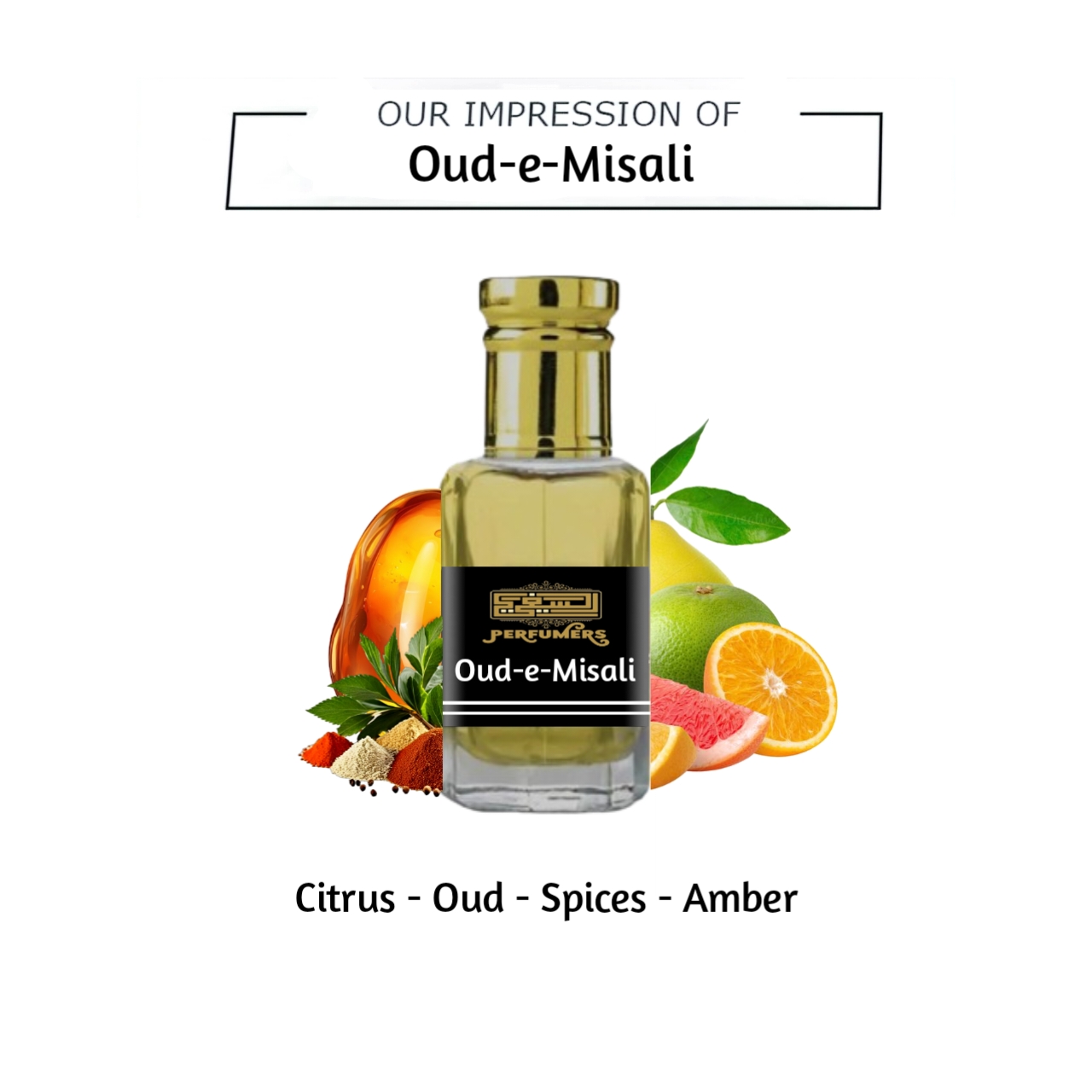 Oud-e-Misali – Premium Long-Lasting Concentrated Perfume Attar ...