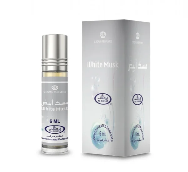 White Musk Attar by Al-Rehab 6ml – Long-Lasting Alcohol-Free Perfume ...