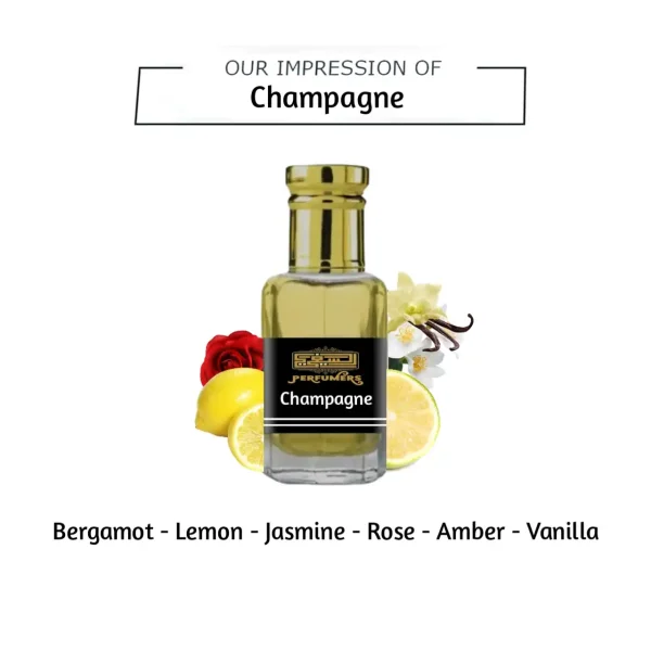 Champagne Attar – Premium Unisex Concentrated Perfume Oil | Fresh ...