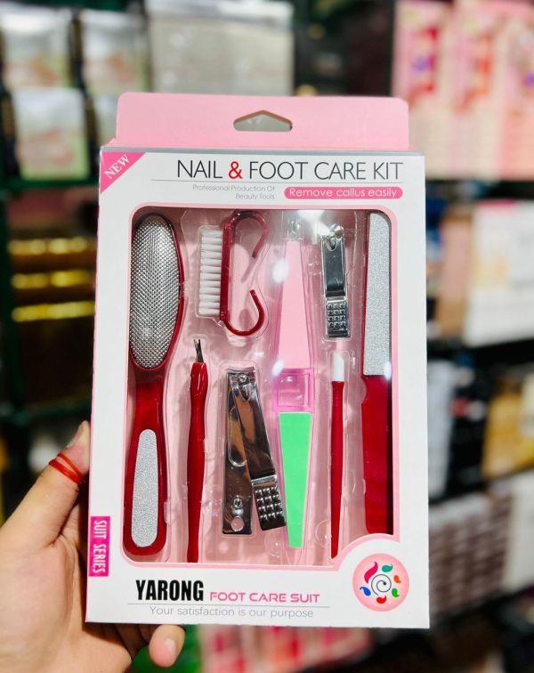 Manicure Pedicure Care Kit | Complete Nail Grooming & Hand-Foot Care ...