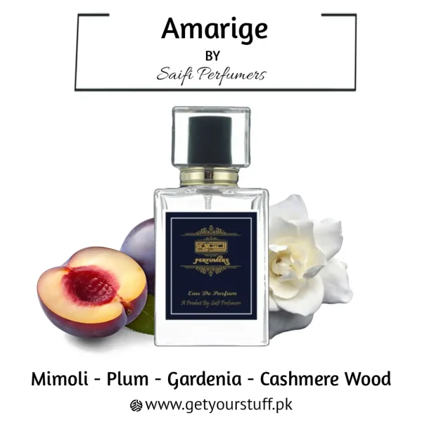 Amarige Perfume by Saifi Perfumers | Elegant Floral Fruity Fragrance ...