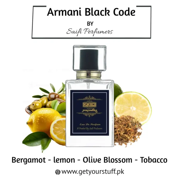 Armani Black Code Perfume by Saifi Perfumers | Warm Spicy Oriental ...