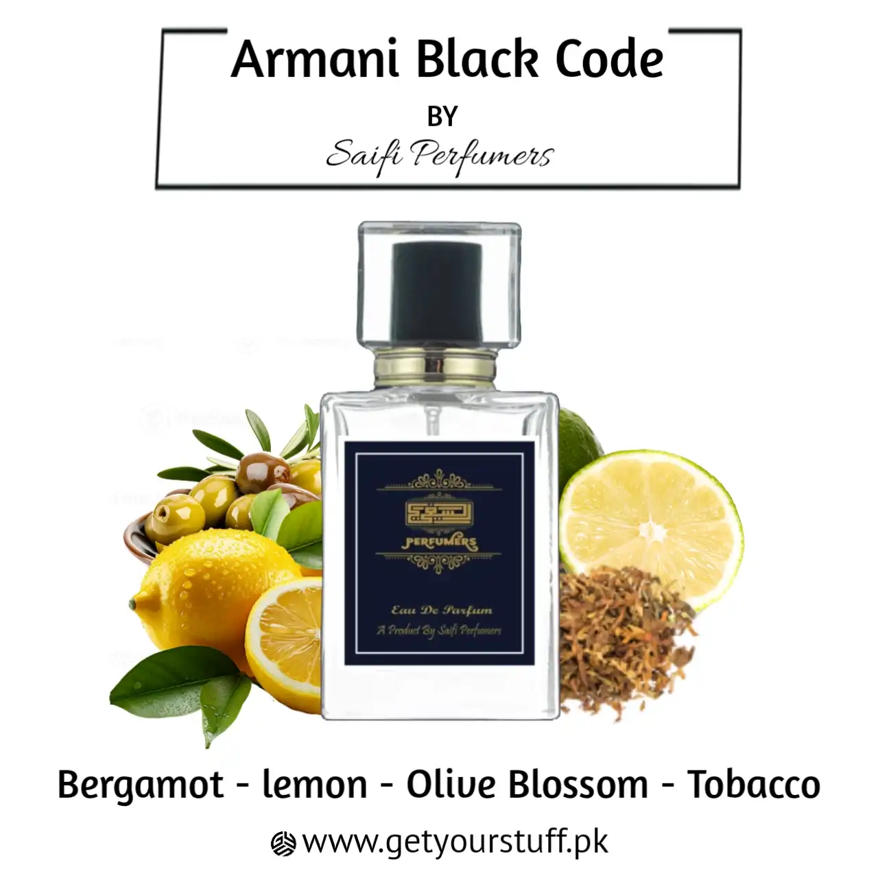 Armani Black Code - By Saifi Perfumers - Get Your Stuff