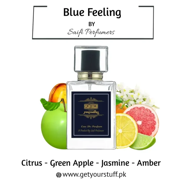 Blue Feeling Perfume by Saifi Perfumers | Fresh Aquatic Citrus ...