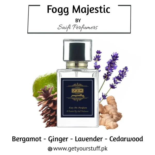 Fogg Majestic Perfume by Saifi Perfumers – Long-Lasting Fresh, Spicy ...