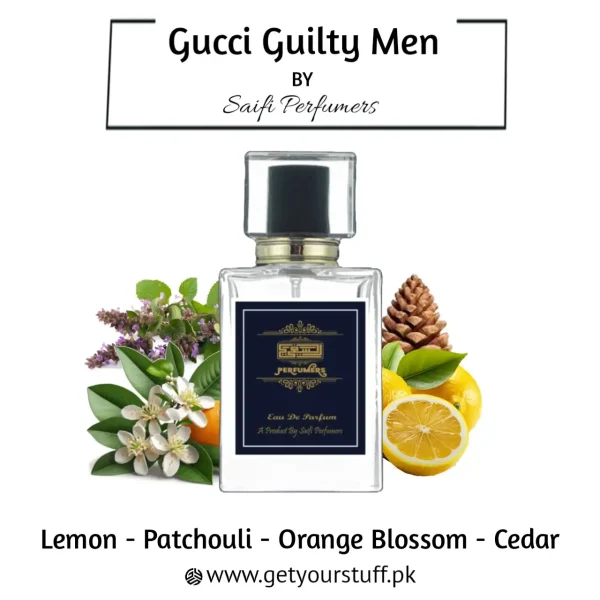Gucci Guilty Men Inspired Perfume by Saifi Perfumers – Bold, Masculine ...
