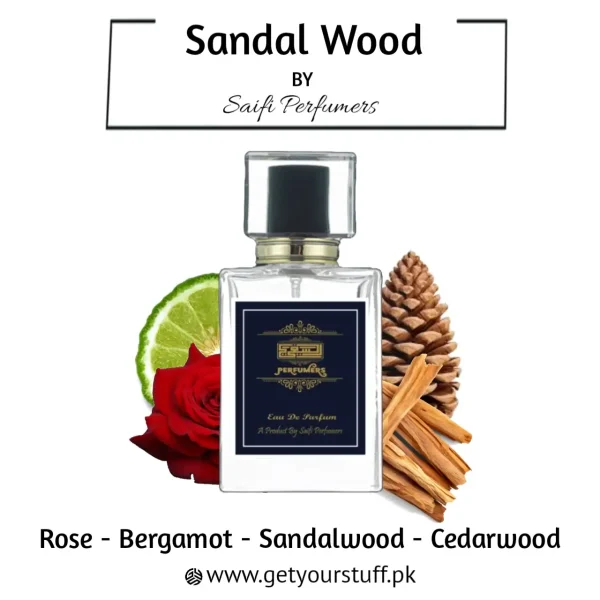 Sandal Wood Perfume by Saifi Perfumers | Rich Warm Woody Fragrance for ...