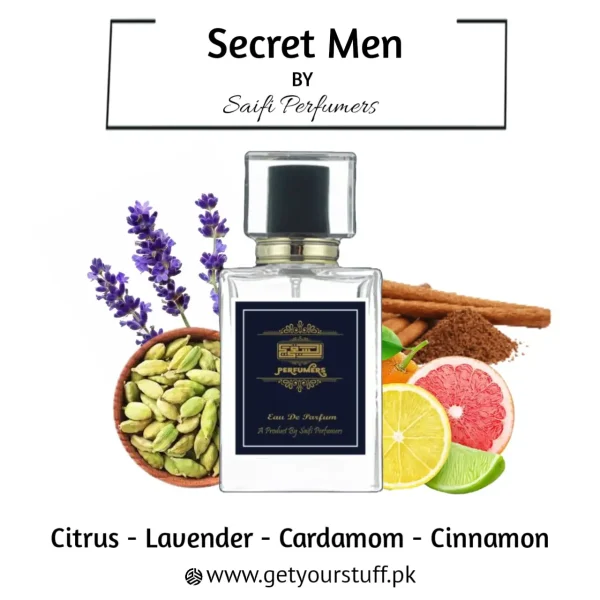 Secret Men Perfume by Saifi Perfumers – Bold & Masculine Long-Lasting ...