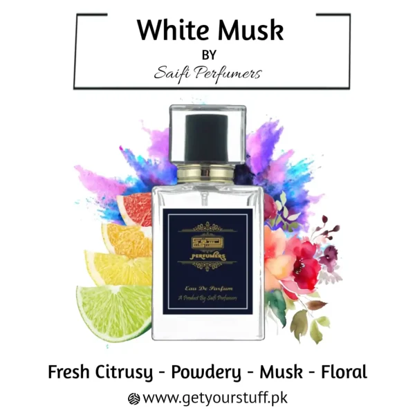 White Musk Perfume by Saifi Perfumers | Fresh Clean Musk Fragrance for ...