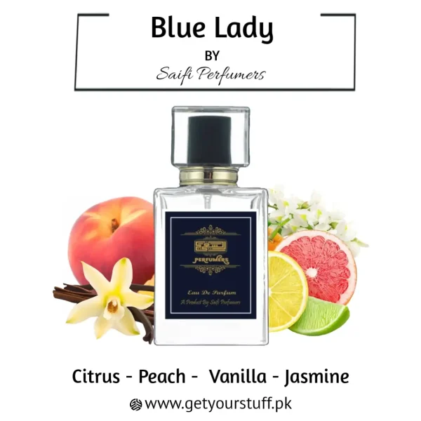 Blue Lady Perfume by Saifi Perfumers | Fresh Floral Fragrance for Women ...