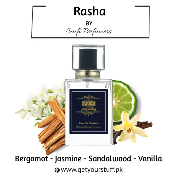 Rasha Perfume by Saifi Perfumers – Long-Lasting Floral, Fruity & Musky ...