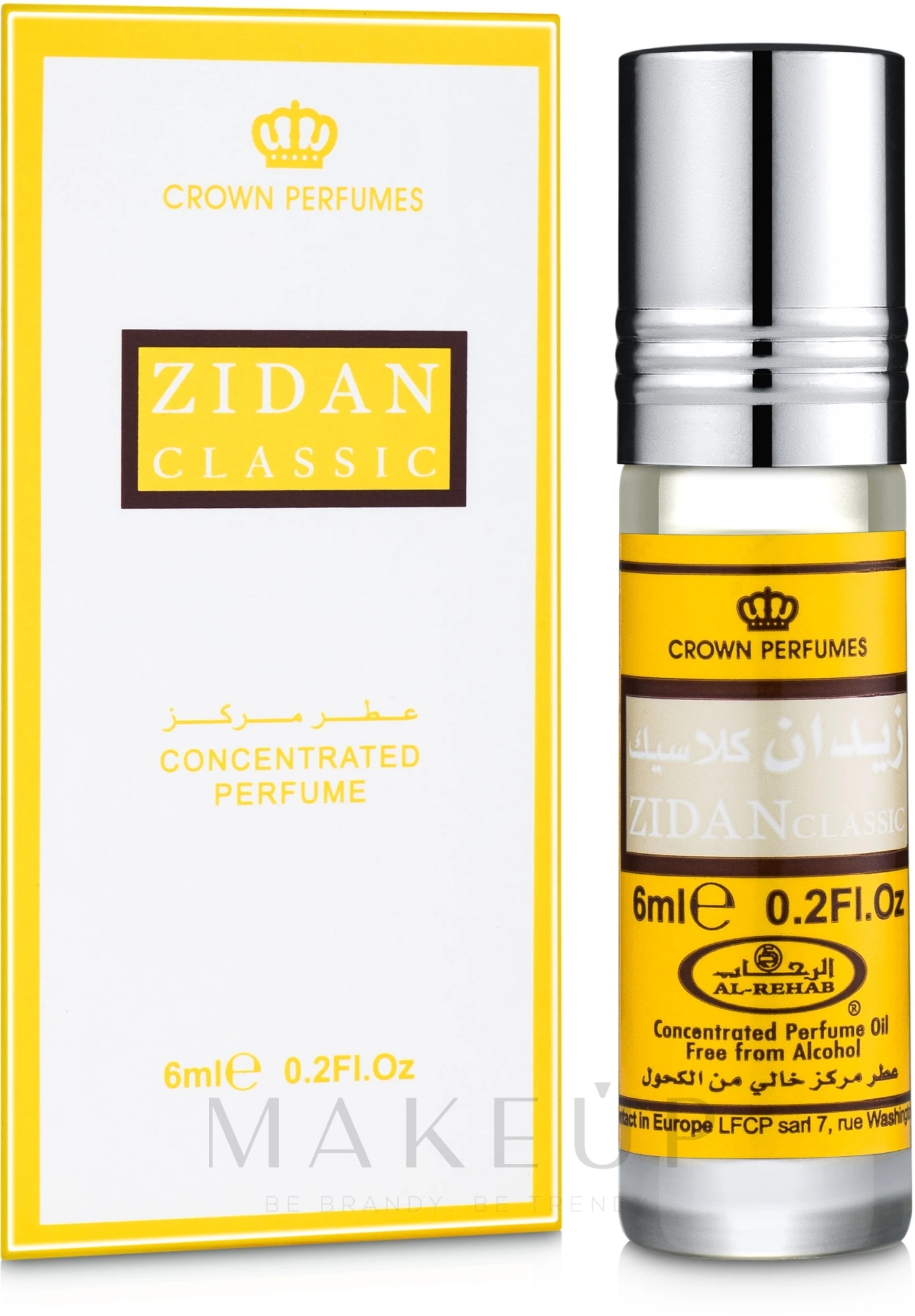 Zidan Attar by Al-Rehab 6ml – Long-Lasting Alcohol-Free Attar, Premium ...